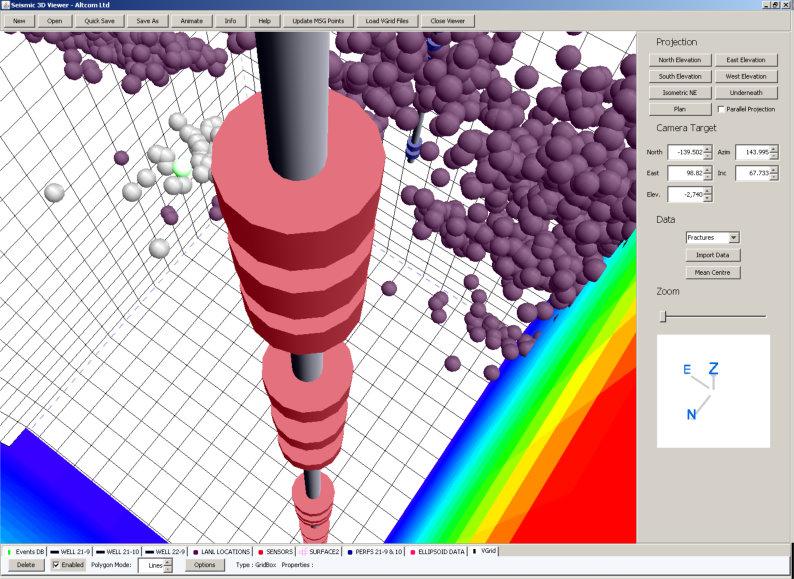 Microseisgram | Microseisgram microseismic software